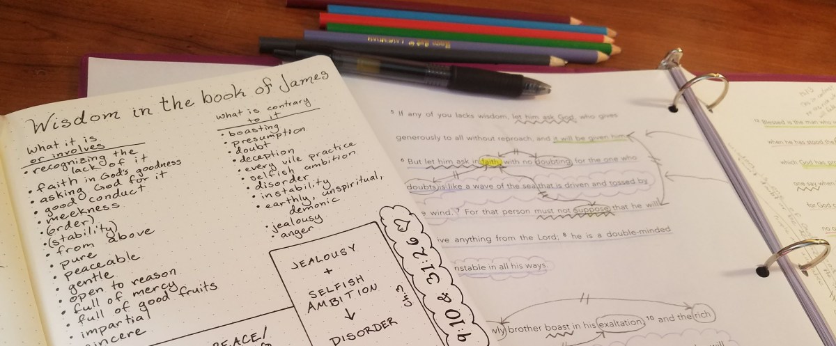 Wisdom in the Book of James | Kept and Keeping